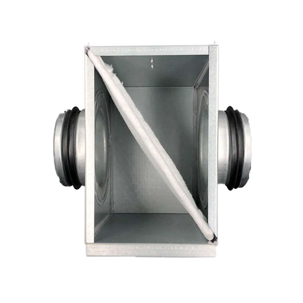 Filterbox PFB250 mit Filter EU3 Gehäuse aus verzinktem Stahlblech ...