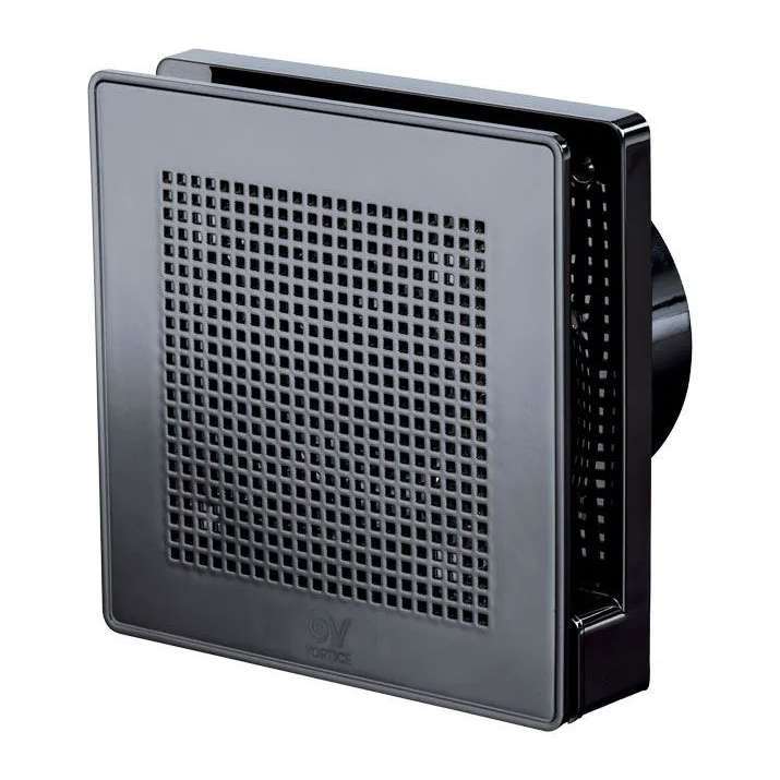 Bad-/WC-Ventilator Punto EVO 100 LL T, Black Gold, mit Verschlussklappe ...